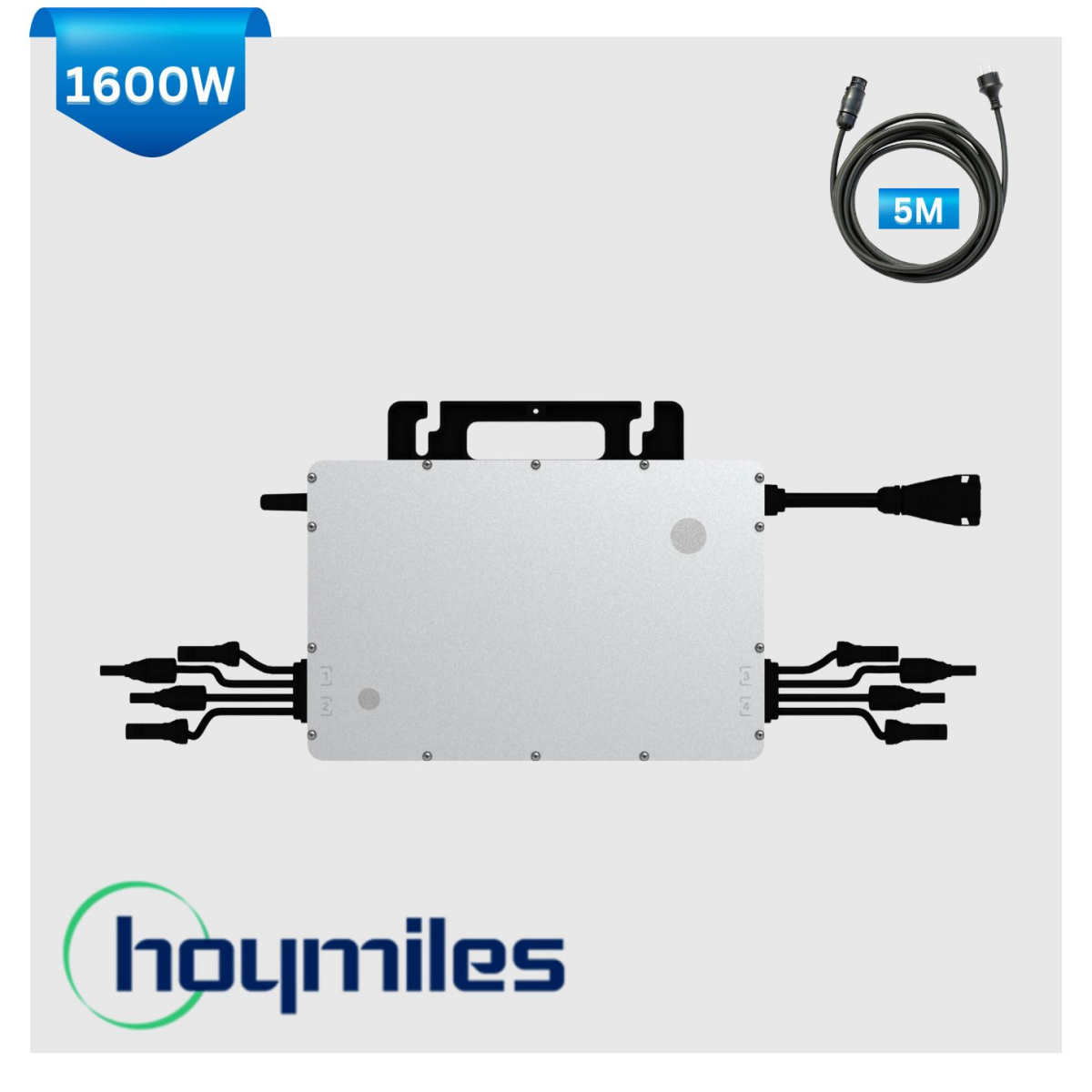 HOYMILES® HMS-1600-4T Solar Mikrowechselrichter 4x MPPT Tracker, 169,00